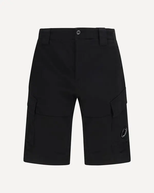C.P. COMPANY Sateen Stretch Cargo Bermuda Shorts