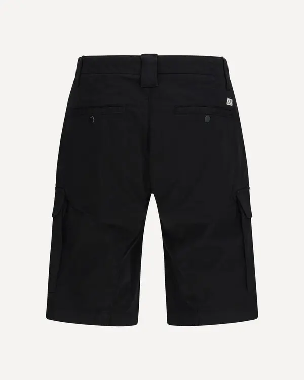 C.P. COMPANY Sateen Stretch Cargo Bermuda Shorts