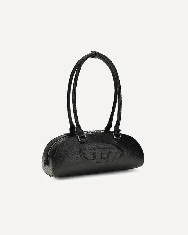 DIESEL® 1dr Dome Shoulder Bag - Black