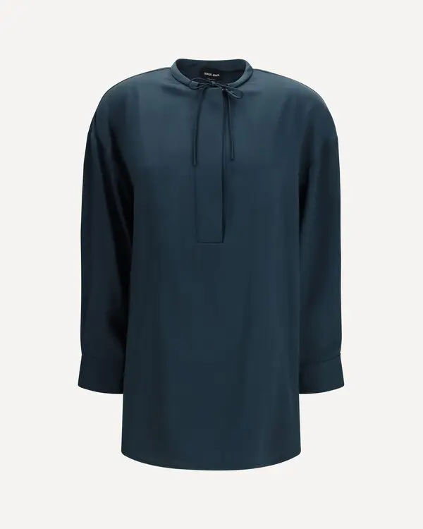 Giorgio Armani Lavallière Blouse