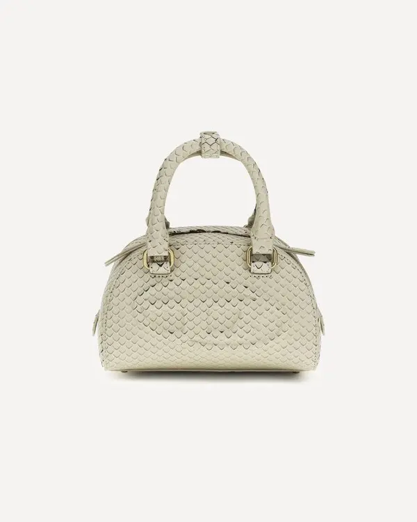 DIESEL® 1dr Dome Handbag - Cream