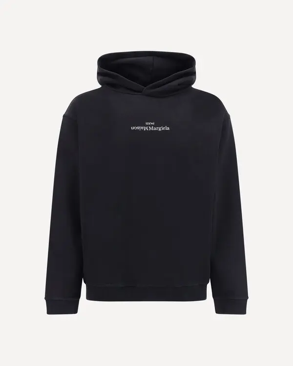 MARGIELA Maison Cotton Oversized Hooded Sweatshirt