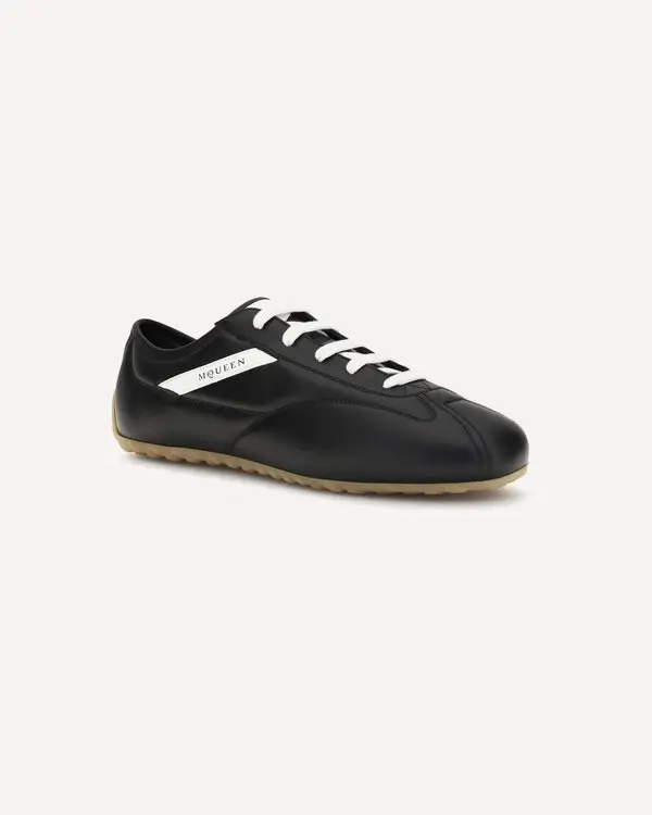Alexander McQueen Low Boxer Sneakers In Nappa Leather