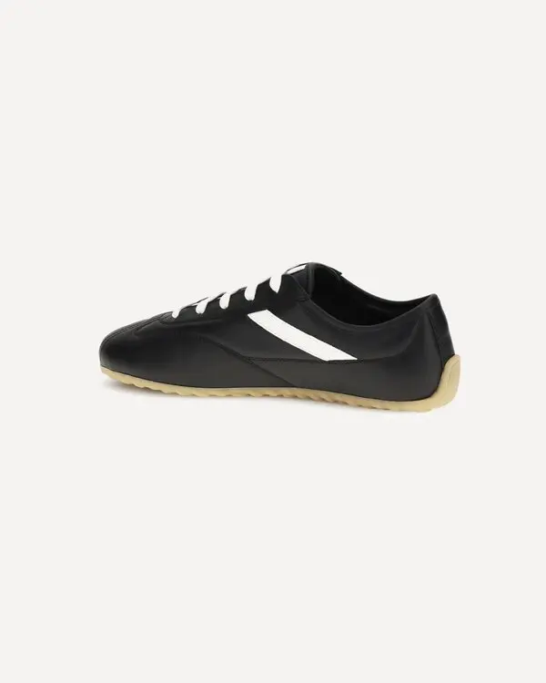 Alexander McQueen Low Boxer Sneakers In Nappa Leather