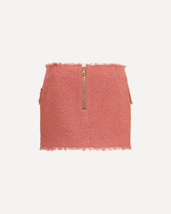 Balmain Tweed Mini Skirt