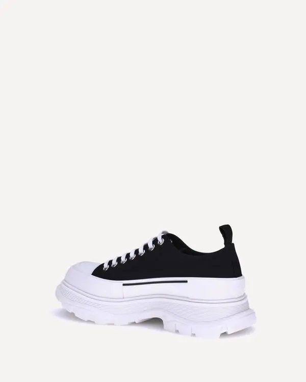 Alexander McQueen Tread Slick Platform Sneakers - Black