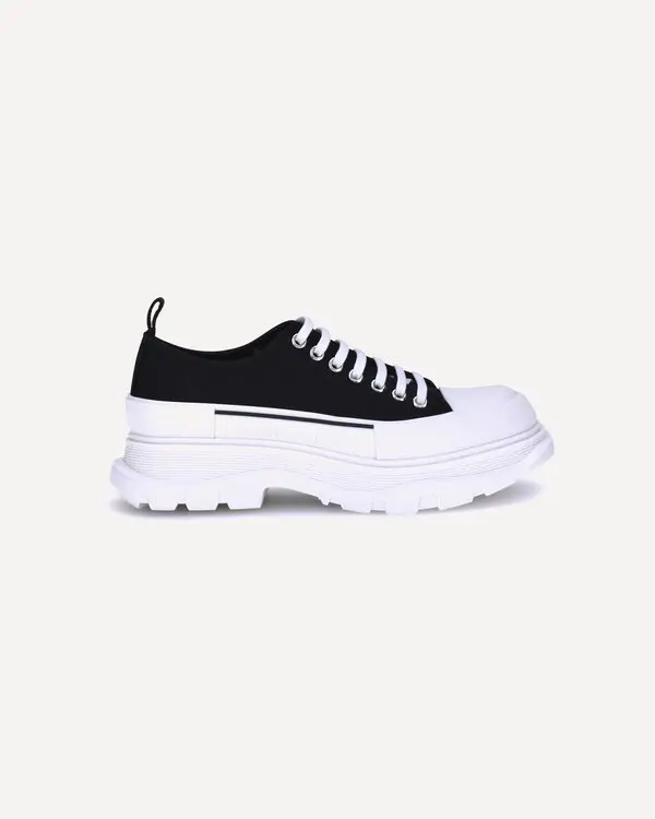 Alexander McQueen Tread Slick Platform Sneakers - Black