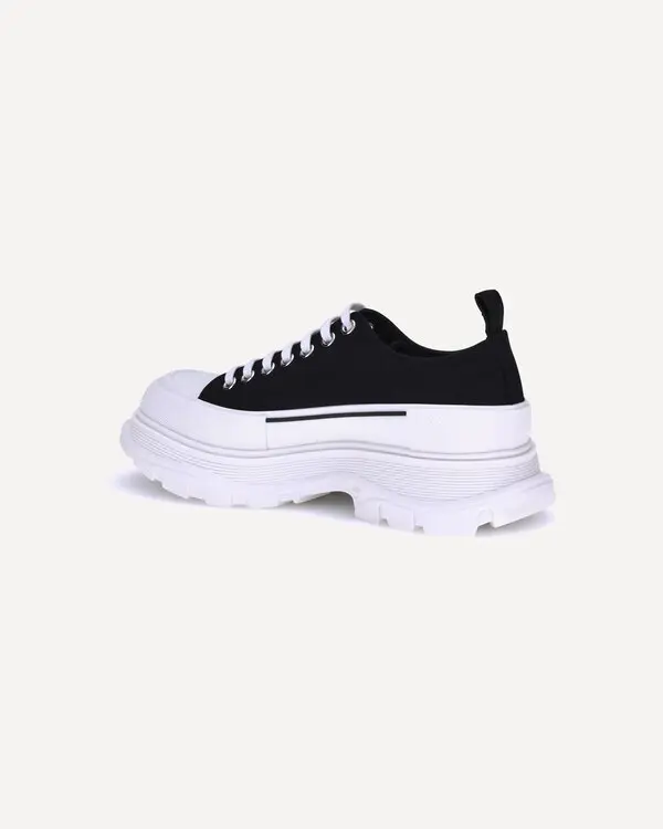 Alexander McQueen Tread Slick Platform Sneakers - Black