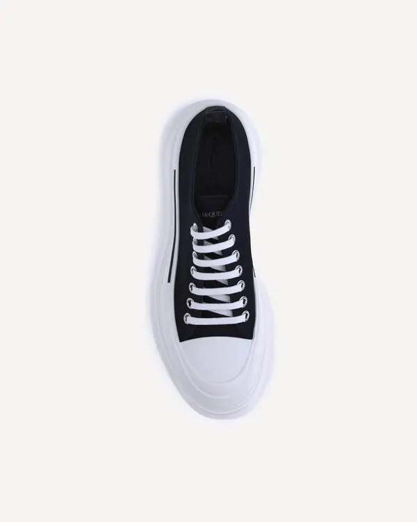Alexander McQueen Tread Slick Platform Sneakers - Black