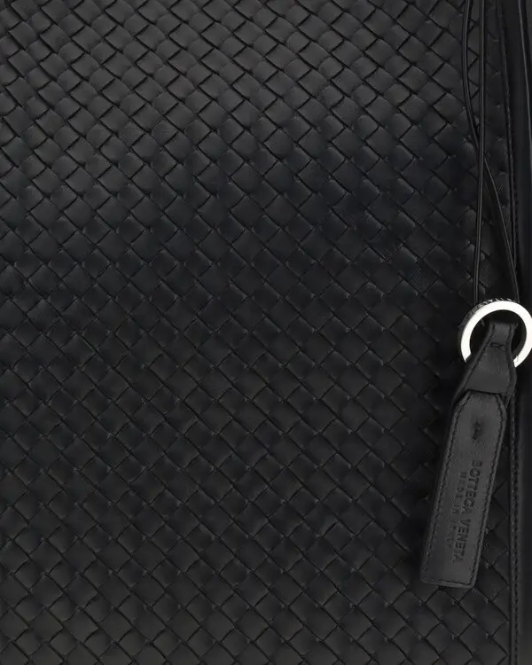 Bottega Veneta Courier Tote Bag In Nappa Leather With Intrecciato Weave