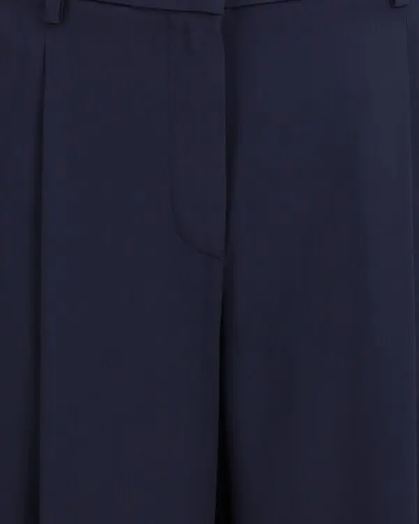 Giorgio Armani Pleated Silk Pants