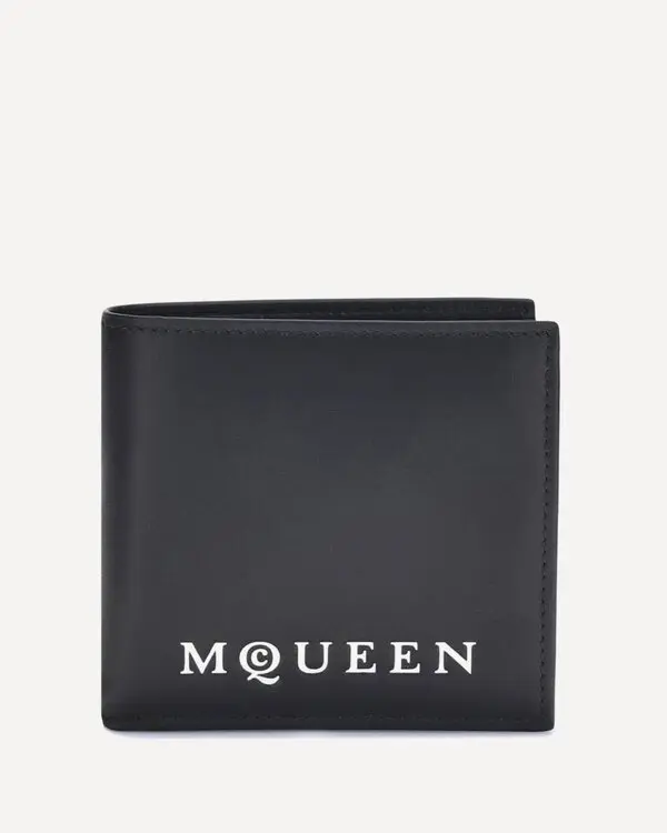 Alexander McQueen Logoed Wallet - Black