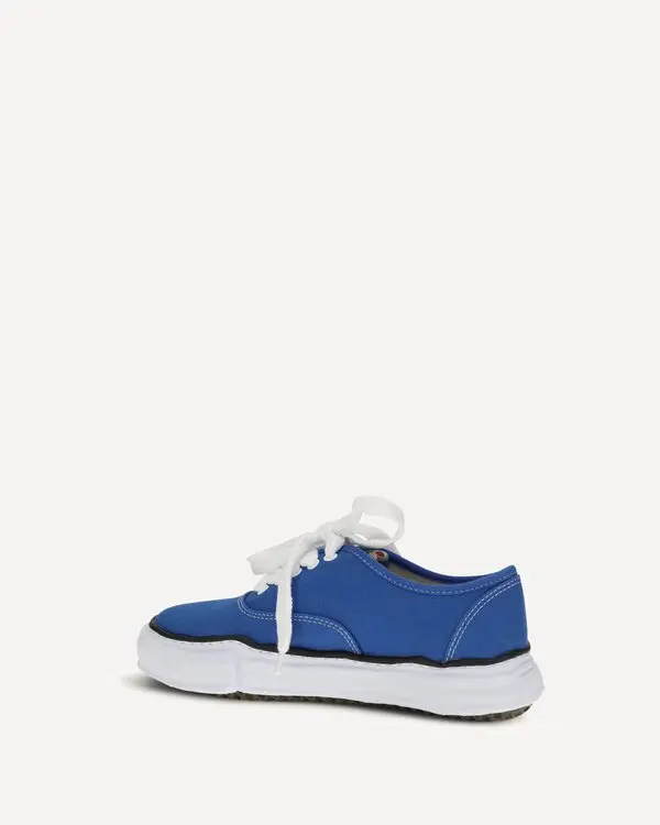 Mihara Yasuhiro Cotton Lace-up Sneakers - Blue