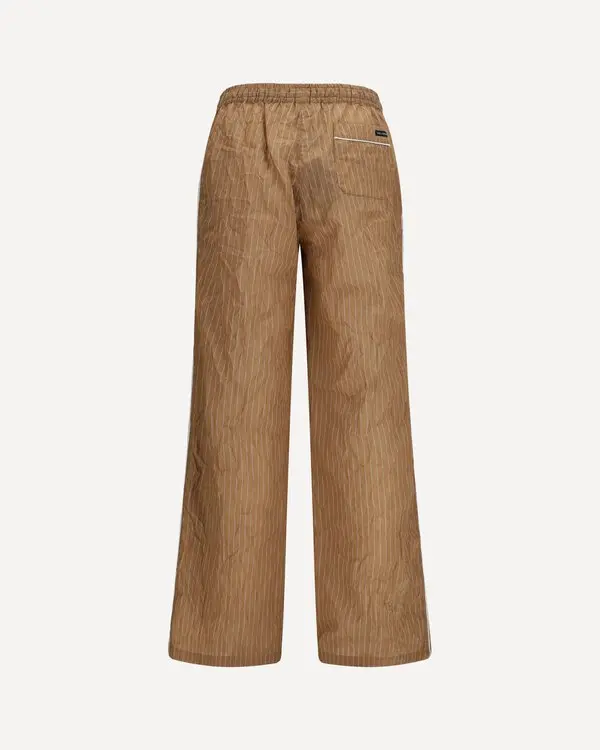 Dolce & Gabbana Striped Froissé Fabric Vanity Pants