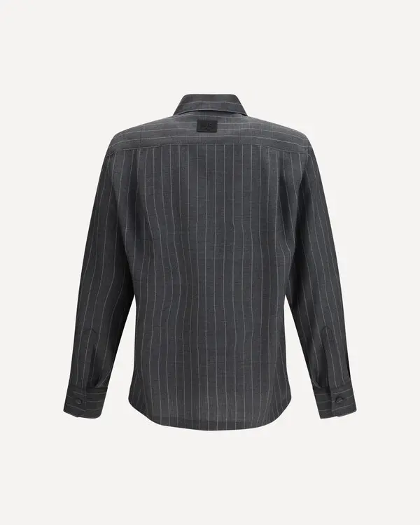 Dolce & Gabbana Pinstripe Wool Shirt