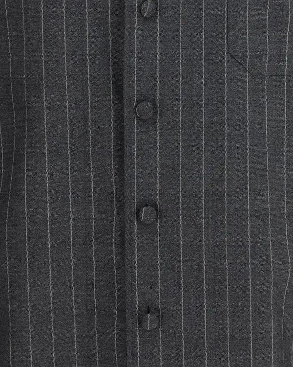 Dolce & Gabbana Pinstripe Wool Shirt
