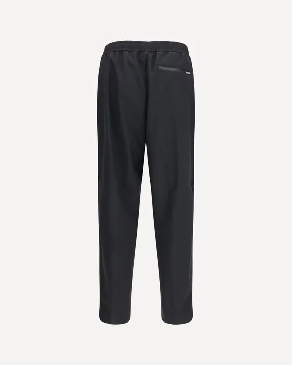 Herno Straight Leg Pants With Elasticated Waistband