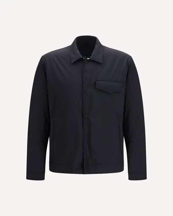 Herno Recycled Nylon Microfiber Jacket - Black