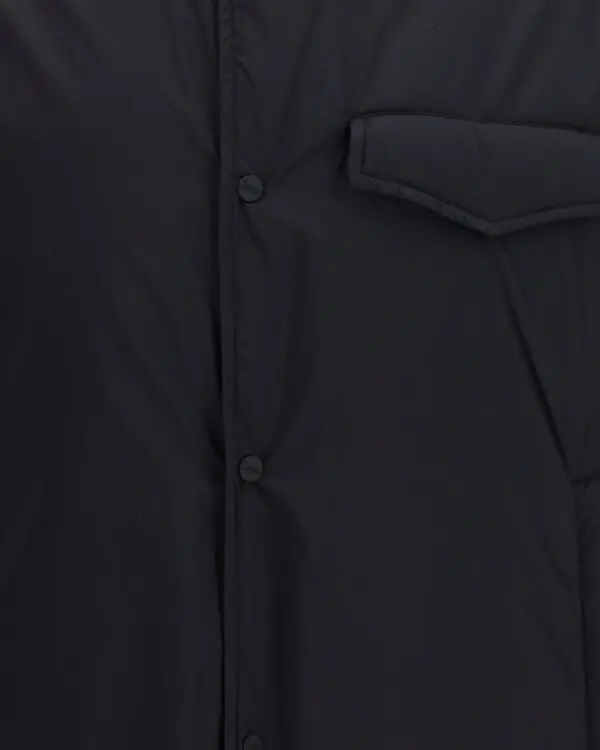 Herno Recycled Nylon Microfiber Jacket - Black
