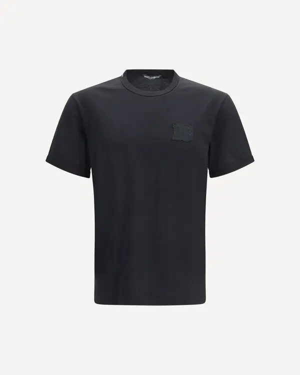 Dolce & Gabbana Cotton T-shirt With Patch