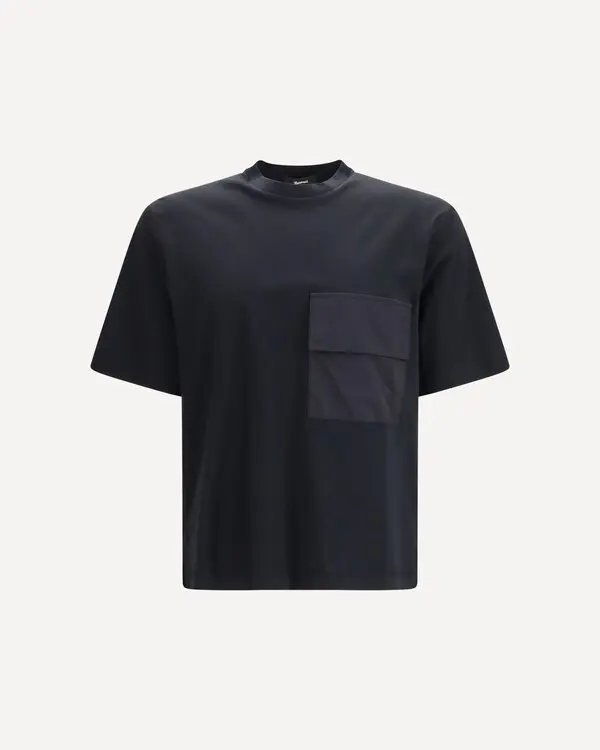 Herno Pocket T-shirt Ale - Black