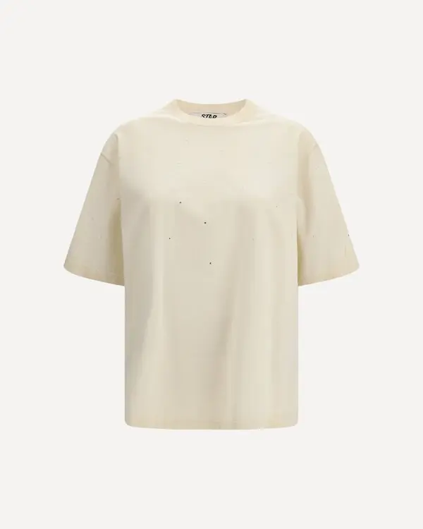 GOLDEN GOOSE Star T-shirt - Cream