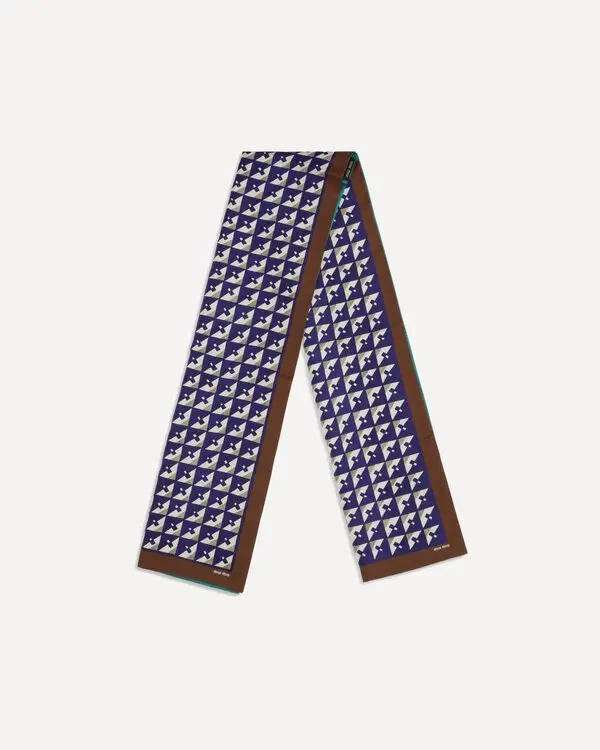 Miu Miu Geometric Print Scarf