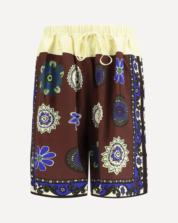ALEMAIS Jasper Printed Shorts
