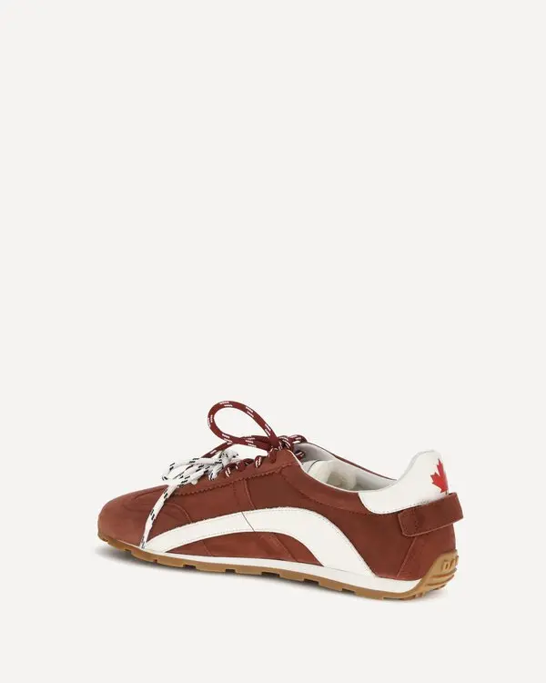 Dsquared2 Suede Paneled Sneakers