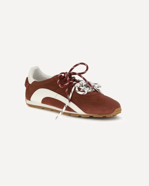Dsquared2 Suede Paneled Sneakers