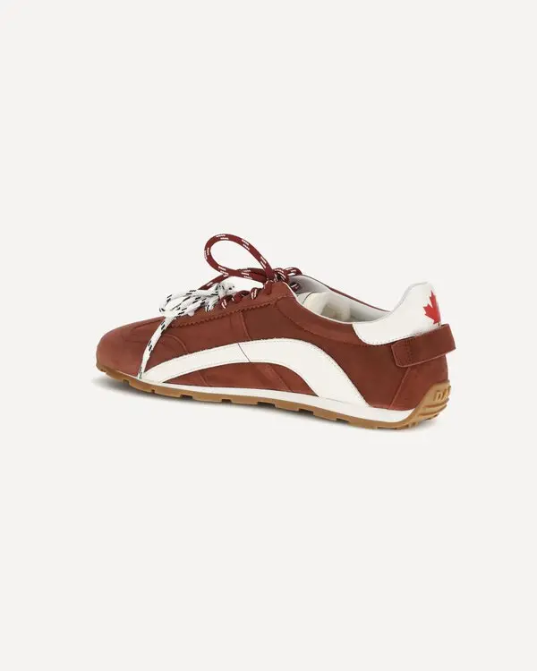 Dsquared2 Suede Paneled Sneakers