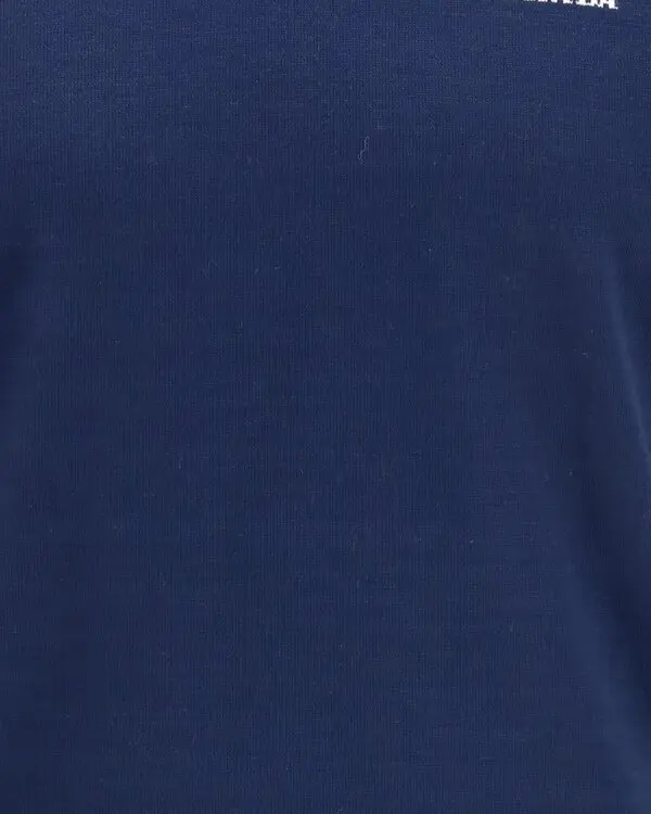Prada Cotton C-neck Knit - Blue
