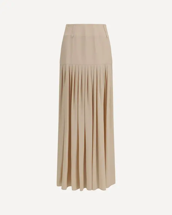 CRIDA MILANO Calla Viscose Crêpe Skirt