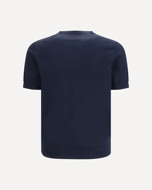 Zegna Short-sleeved Knit T-shirt