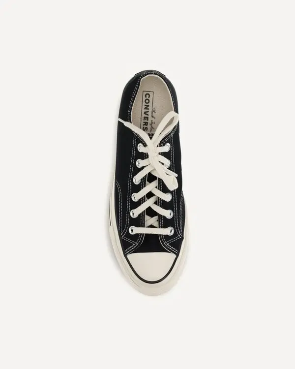 CONVERSE Chuck 70 Ox Vintage Canvas Sneakers - Black