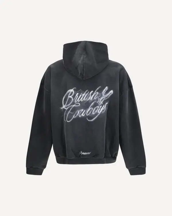 REPRESENT British Cowboys Skull Graphic Hoodie