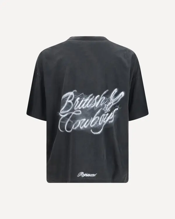 REPRESENT British Cowboys T-shirt Mae - Black
