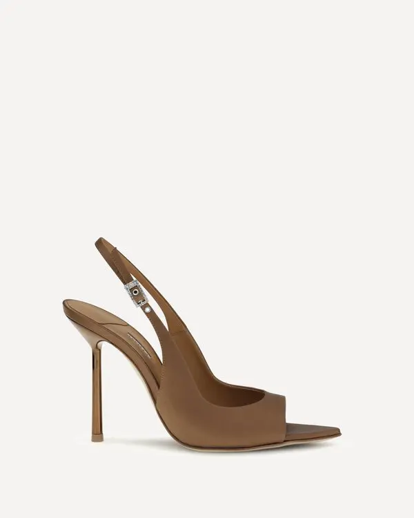 LE SILLA Bella Chanel Sandals - Brown