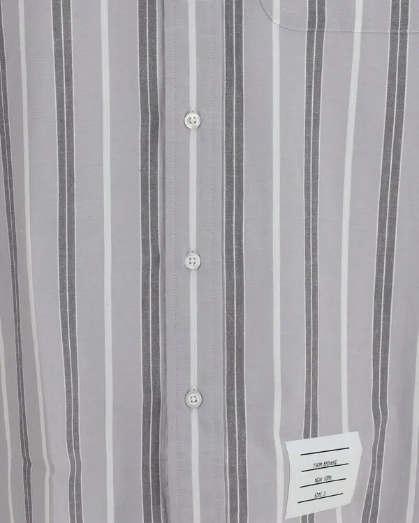 Thom Browne Madras Striped Armband Shirt