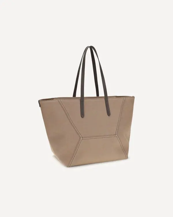 Brunello Cucinelli Canvas Tote Bag