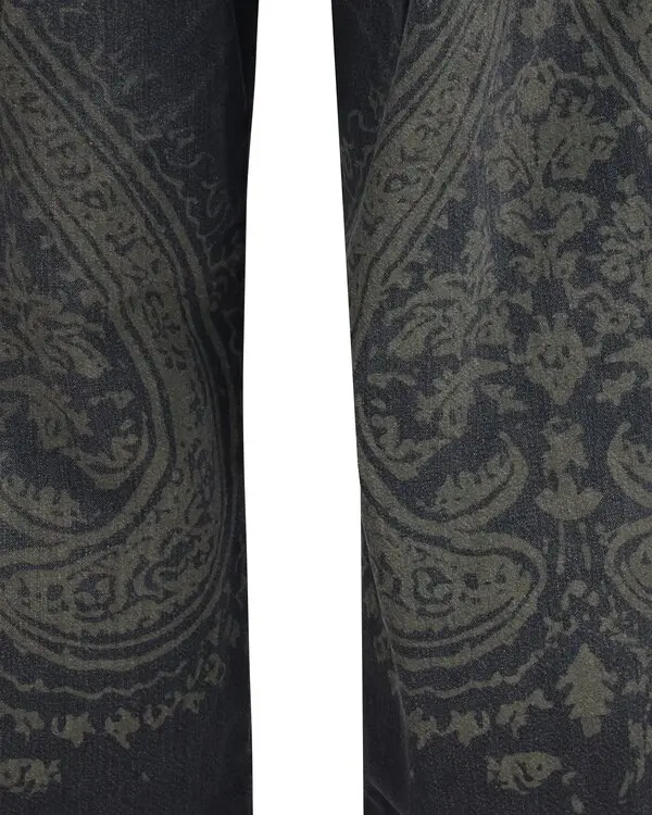R13 Damon Wide Leg Jeans