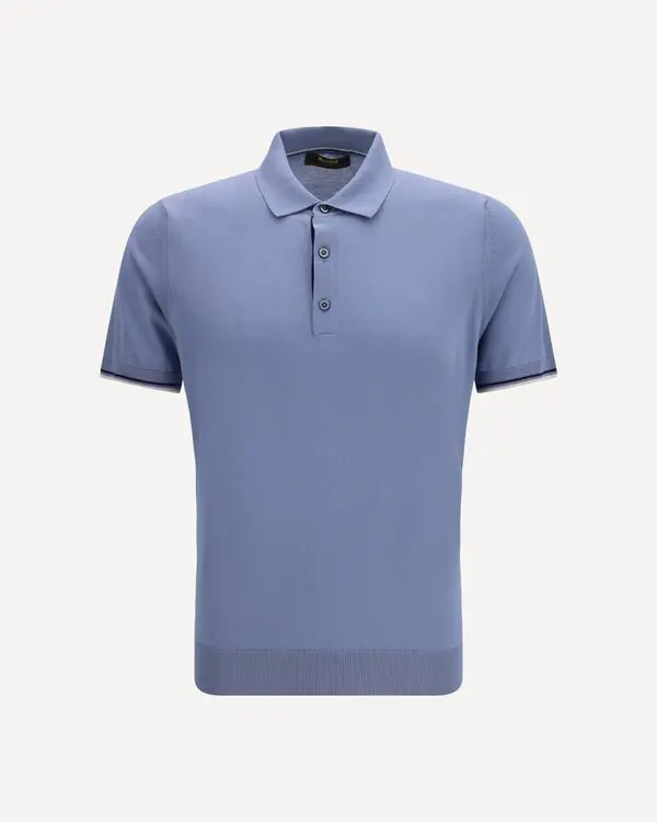 MOORER Cotton Polo