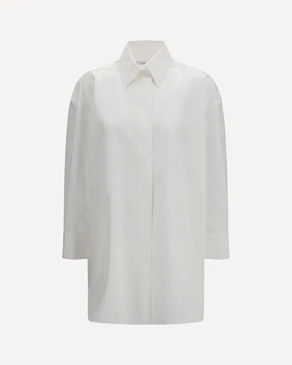 Givenchy Backless Cotton Shirt