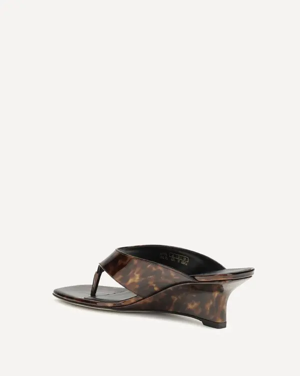 STUART WEITZMAN Vinnie Thong Wedge Sandals - Multicolour