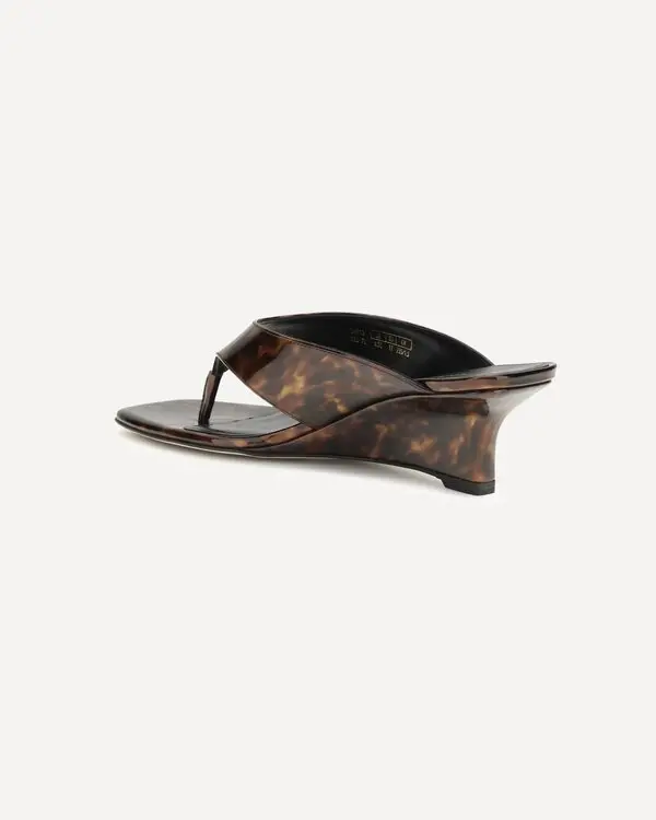 STUART WEITZMAN Vinnie Thong Wedge Sandals - Multicolour