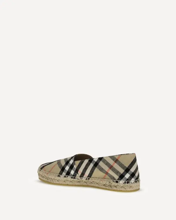 Burberry Mews Check Espadrilles - Multicolour