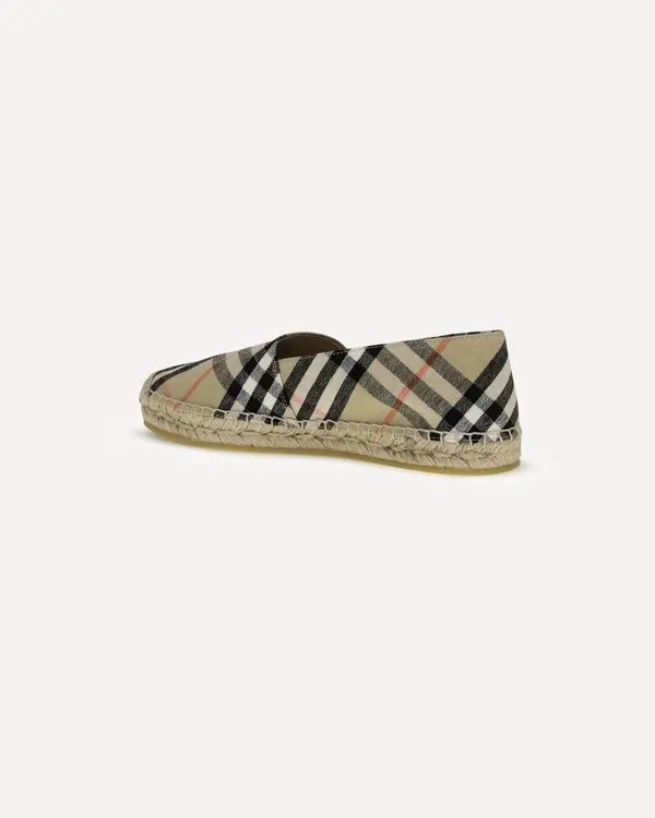 Burberry Mews Check Espadrilles - Multicolour