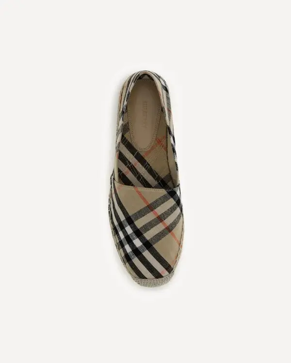 Burberry Mews Check Espadrilles - Multicolour