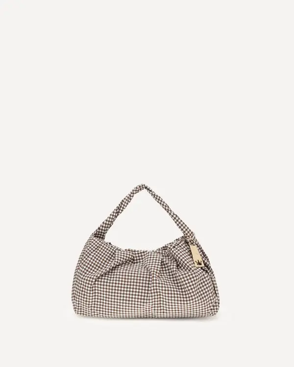 LA MILANESA Aralia Large Shoulder Bag - Brown