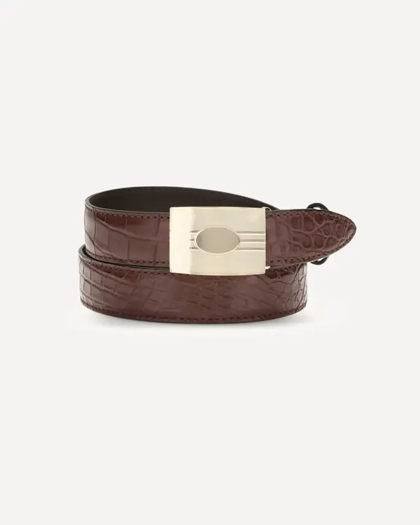Brunello Cucinelli Alligator Belt